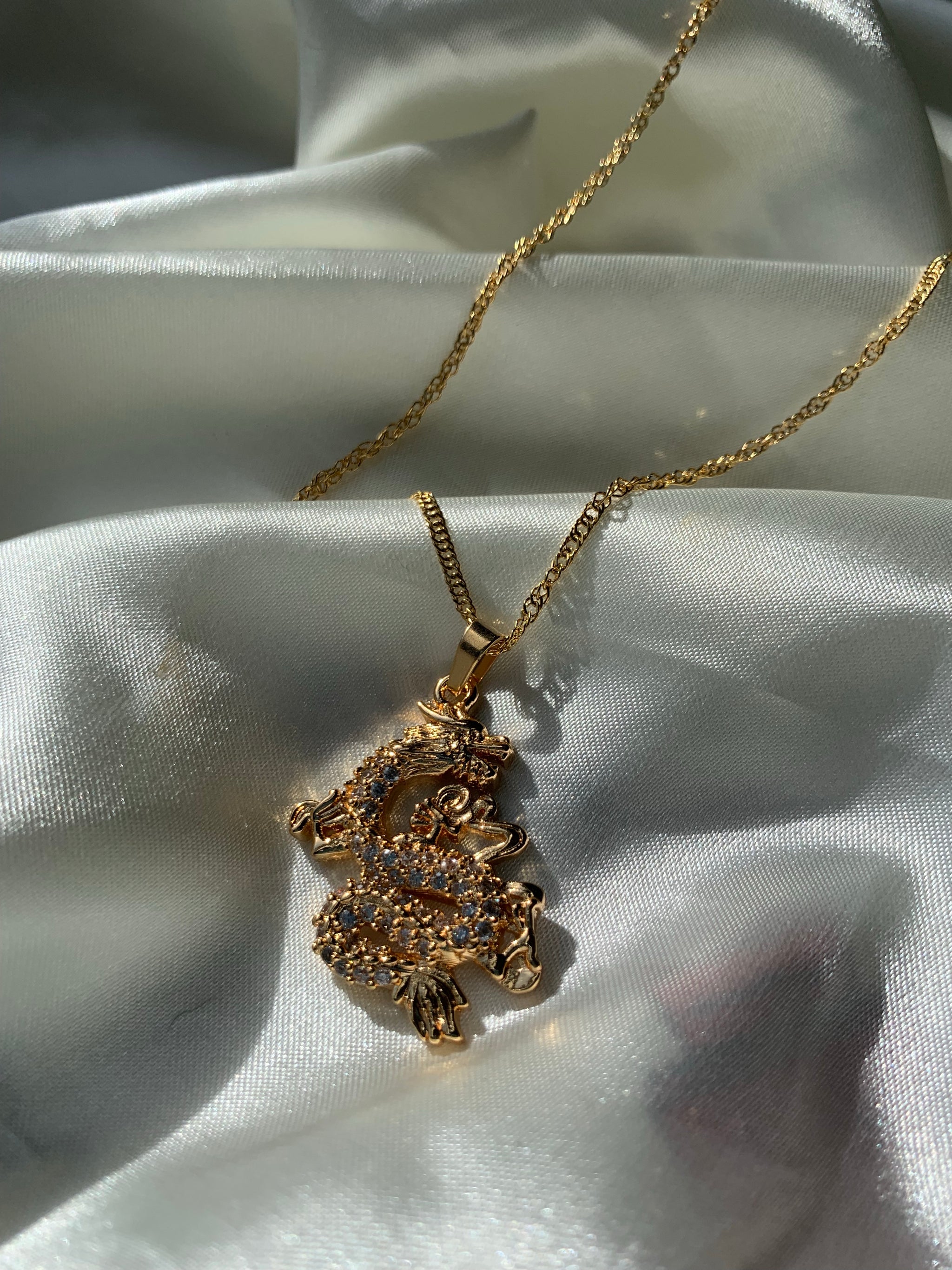 Icy dragon necklace store